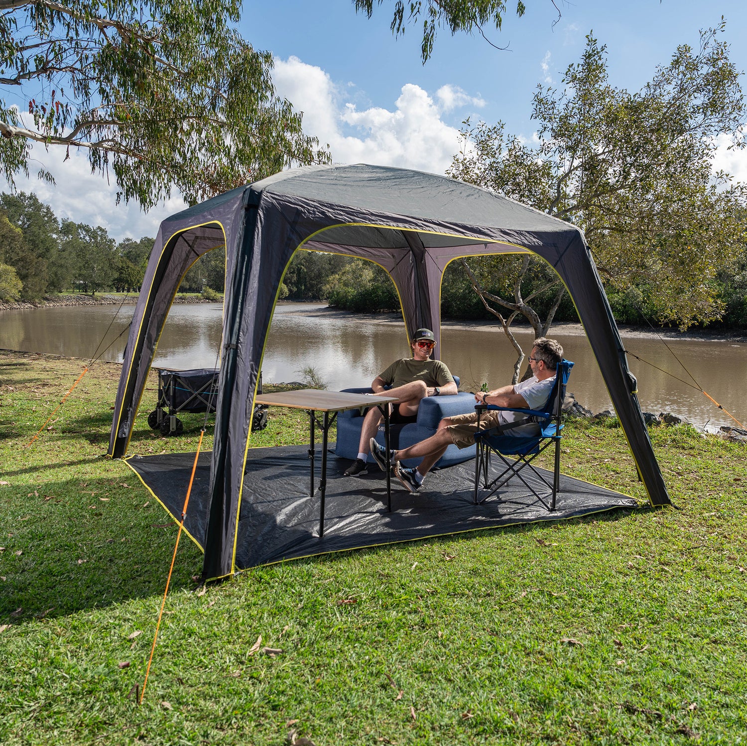 Quest Air Shade, 3m x 3m, Inflatable Gazebo, Single Inflation Point ...