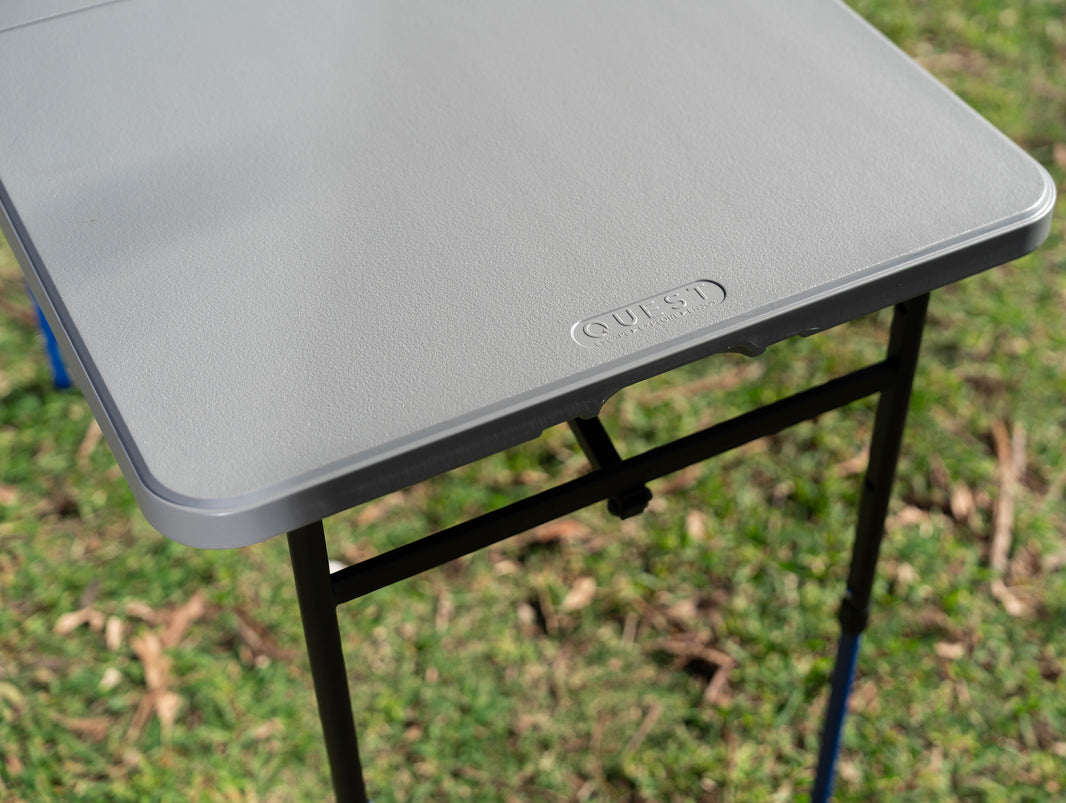 Quest Handy 100 Camp Table, 100cm, Folding Portable – Quest Outdoors ...