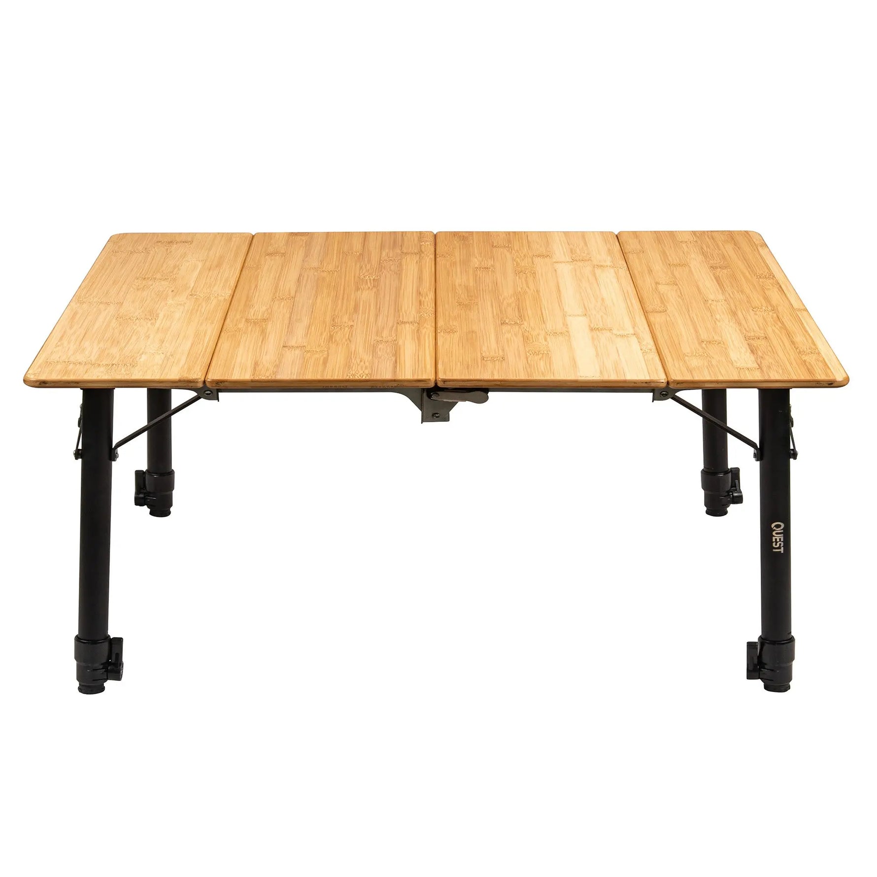 Quest Bamboo Camp Table, Medium 90cm, Natural Bamboo Folding – Quest ...