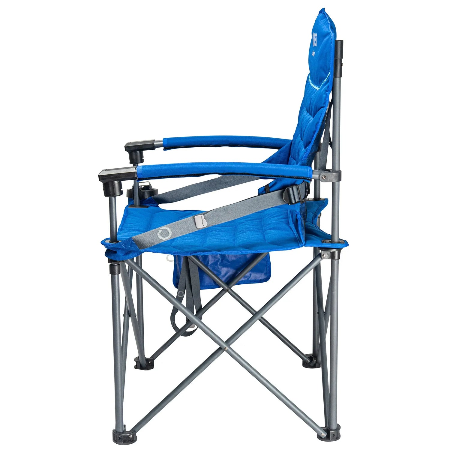 Castaway Hard Arm Camp Chair - Regal Blue - Quest Outdoors Australia