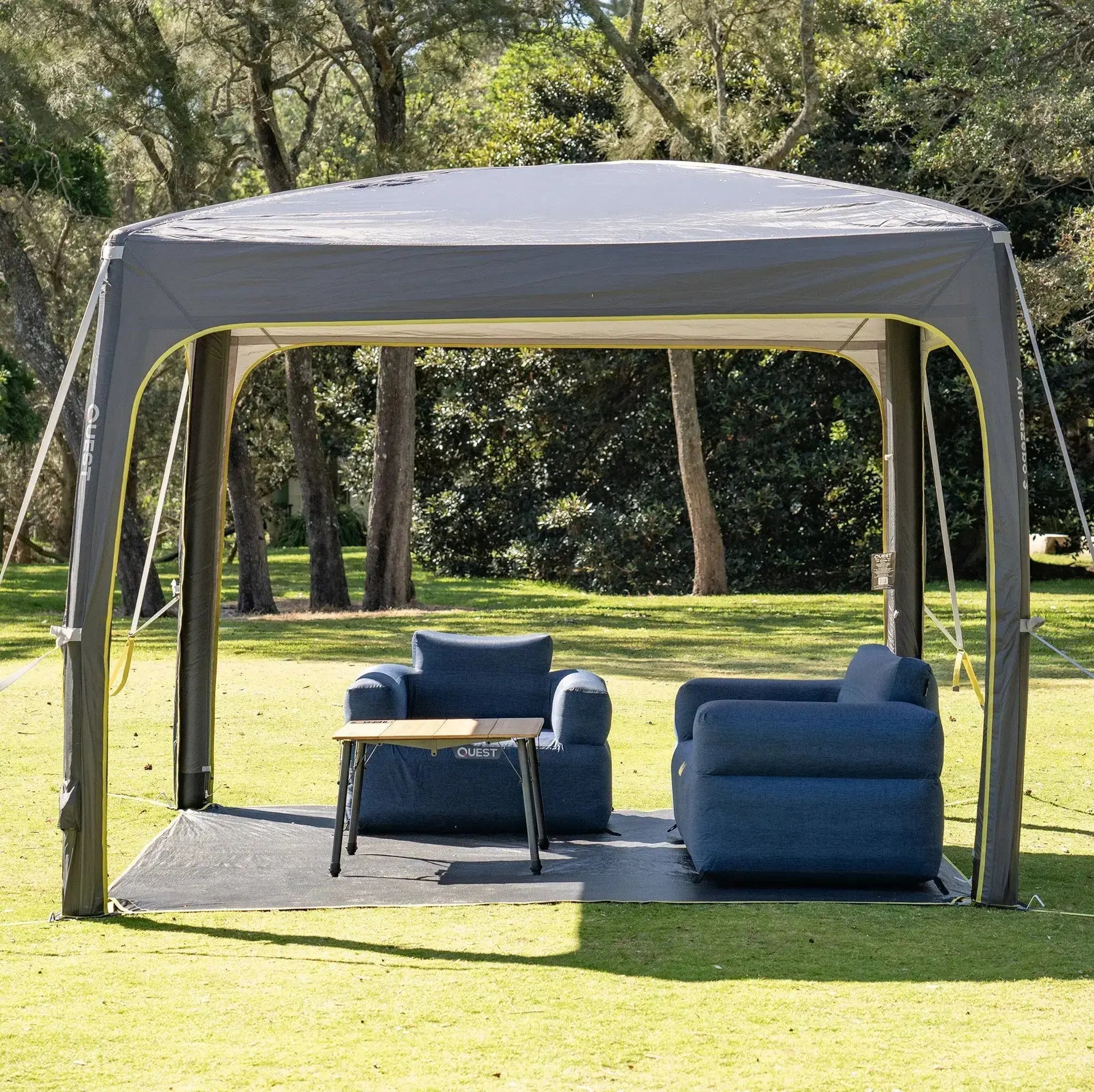Quest Air Gazebo, 3m x 3m, Inflatable, No Poles Quick Setup – Quest ...