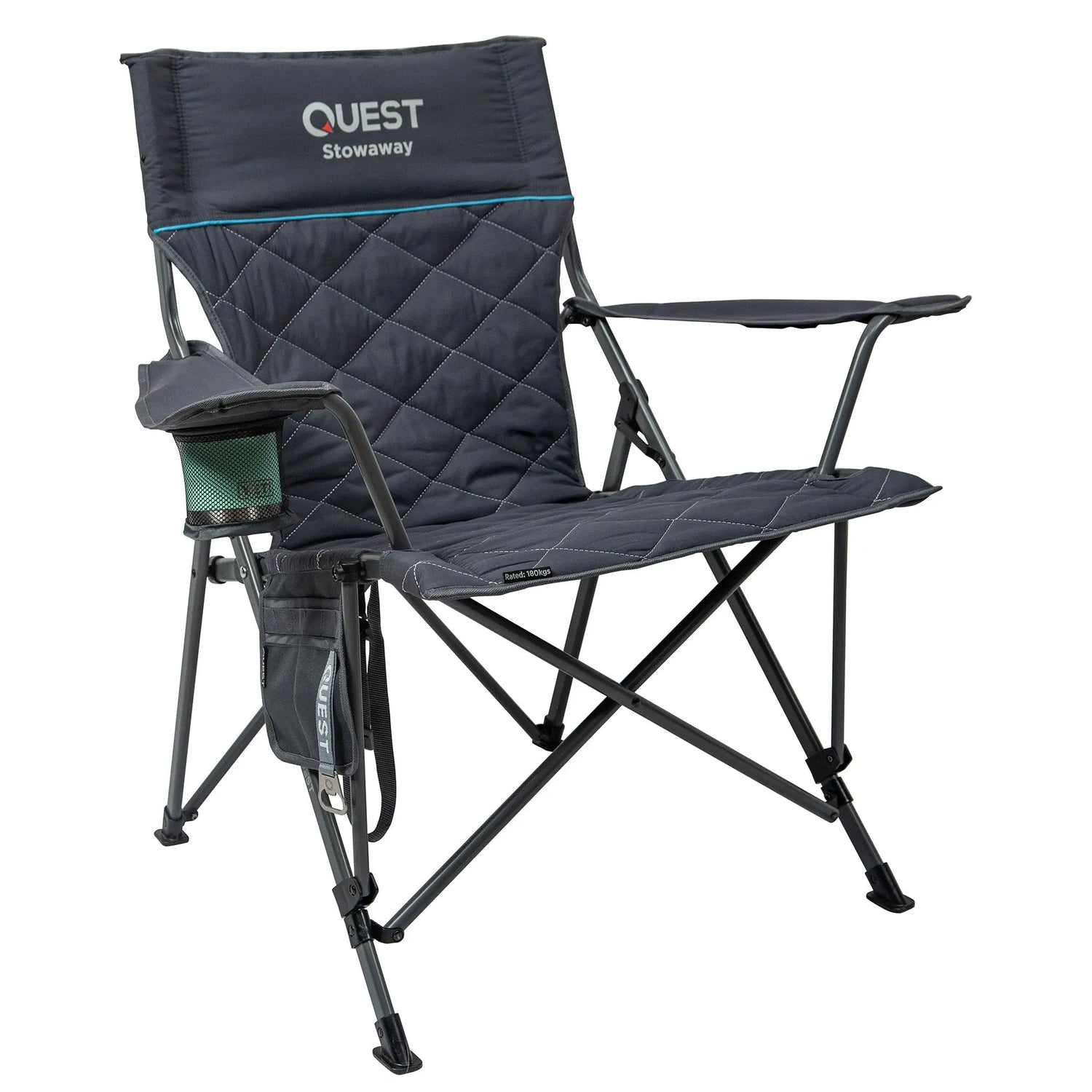 Stowaway Camp Chair - Midnight Navy – Quest Outdoors Australia